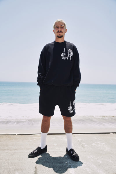 LA BONES CREW NECK FLEECE – Local Authority